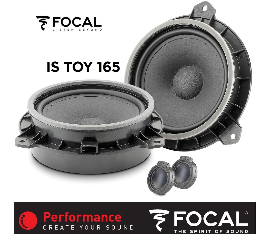 Focal IS TOY 165 2-Wege Kompo Lautsprecher 16,5 cm für Toyota, CITROEN ...